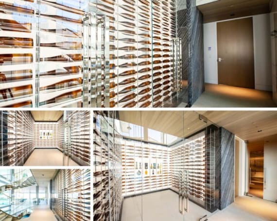 Stunning Luxury Modern Wine Cellar | Newport Beach